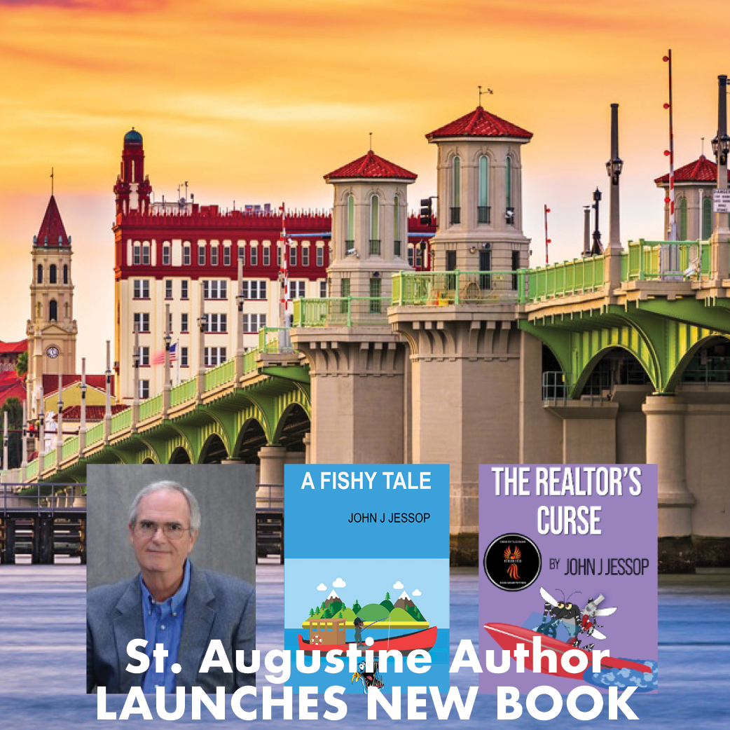 St. Augustine, Florida author releases fourth comedy murder mystery book | Totally St. Augustine